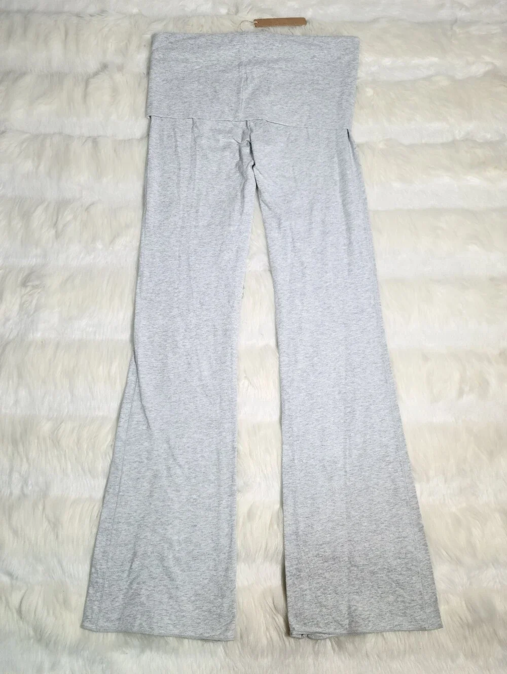 SKIMS | Pants & Jumpsuits | Skims Maternity Cotton Jersey Foldover ...